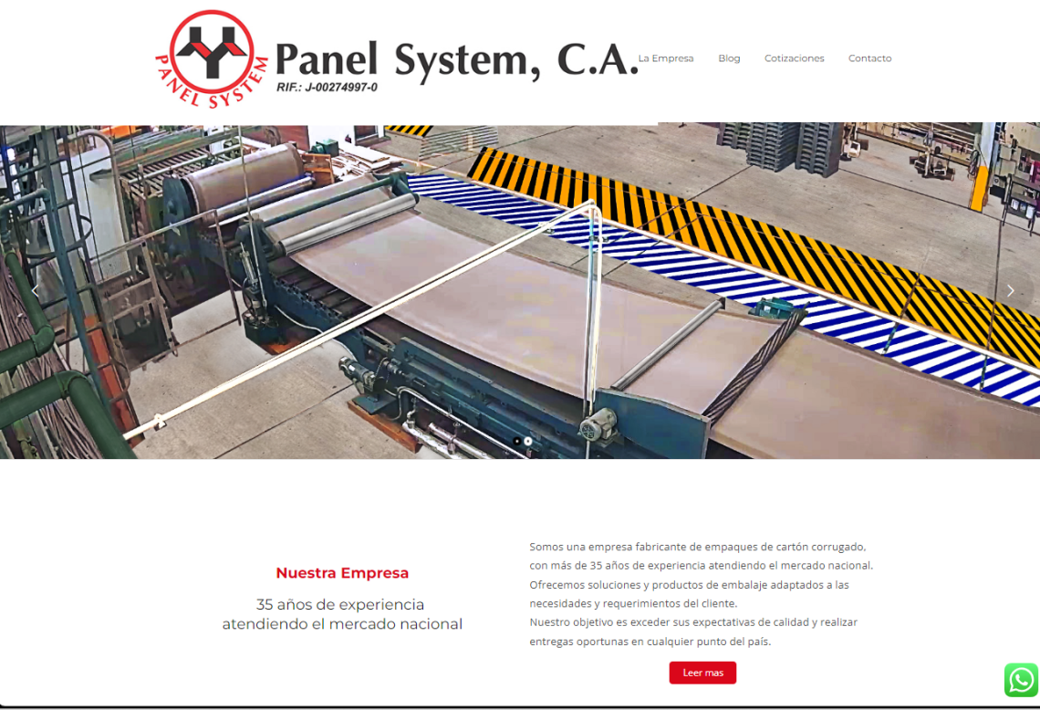 Panel System - Servicios Informaticos